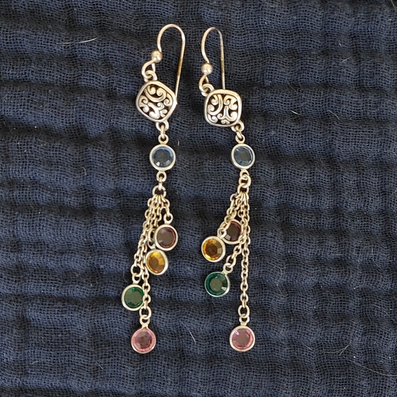 Brighton | Jewelry | Brighton Elegant Multicolor Stones And Silver ...
